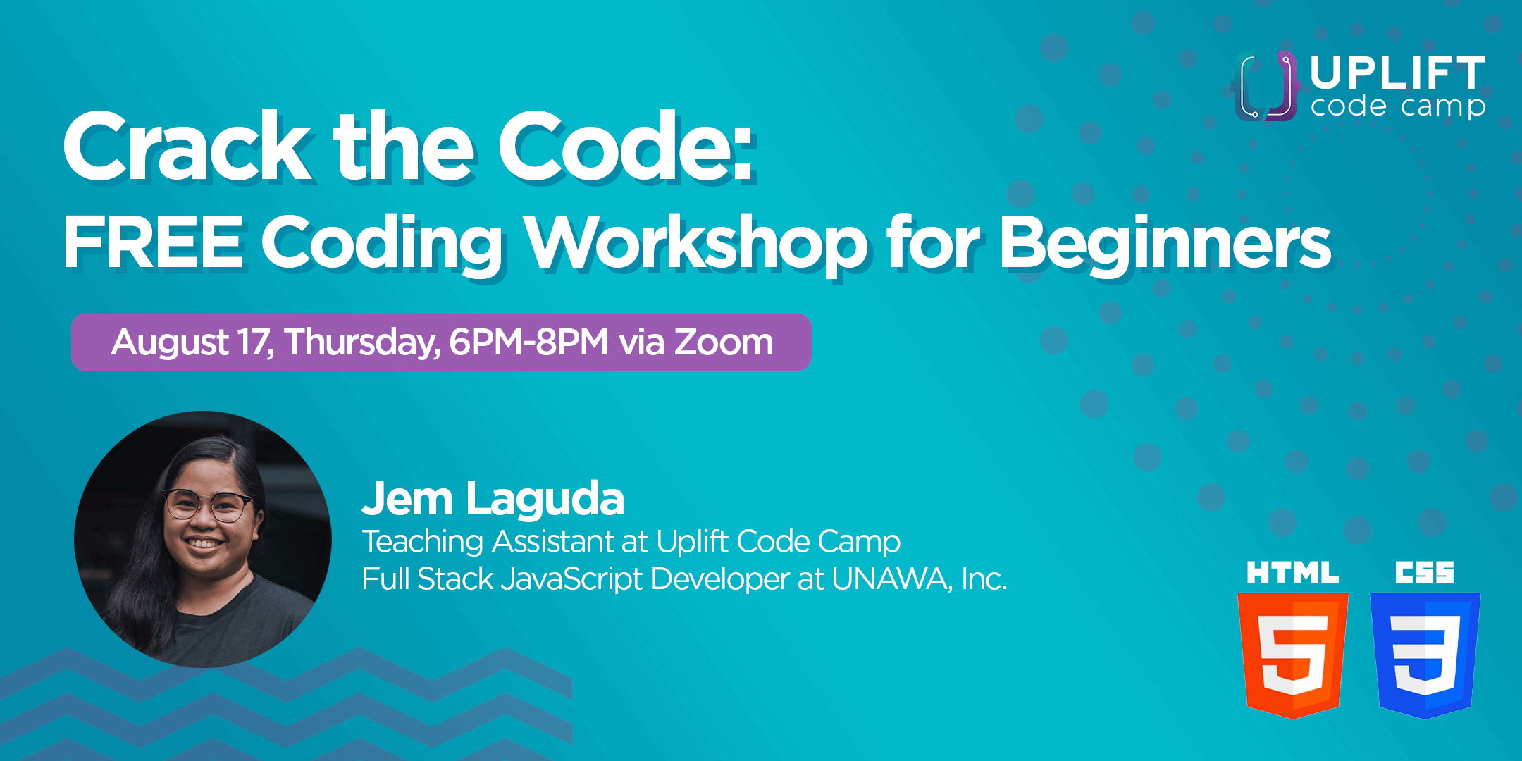 Workshops and Events | Uplift Code Camp